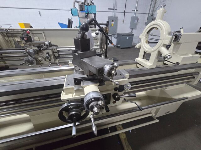 22" x 100" Cadillac #22100, geared head engine lathe, SWI Trak 2-Axis ...