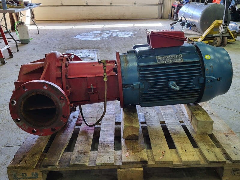 40 HP 1775 RPM Weg, Frame 324/6TC, electric motor & arm, 575 Volts for ...