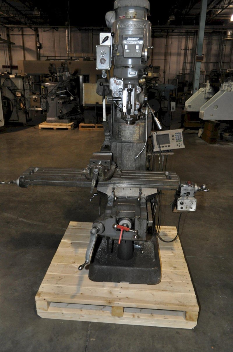 Bridgeport #Series-II, vertical mill, 9" x42" tbl., 2 HP, 70-4200 RPM ...