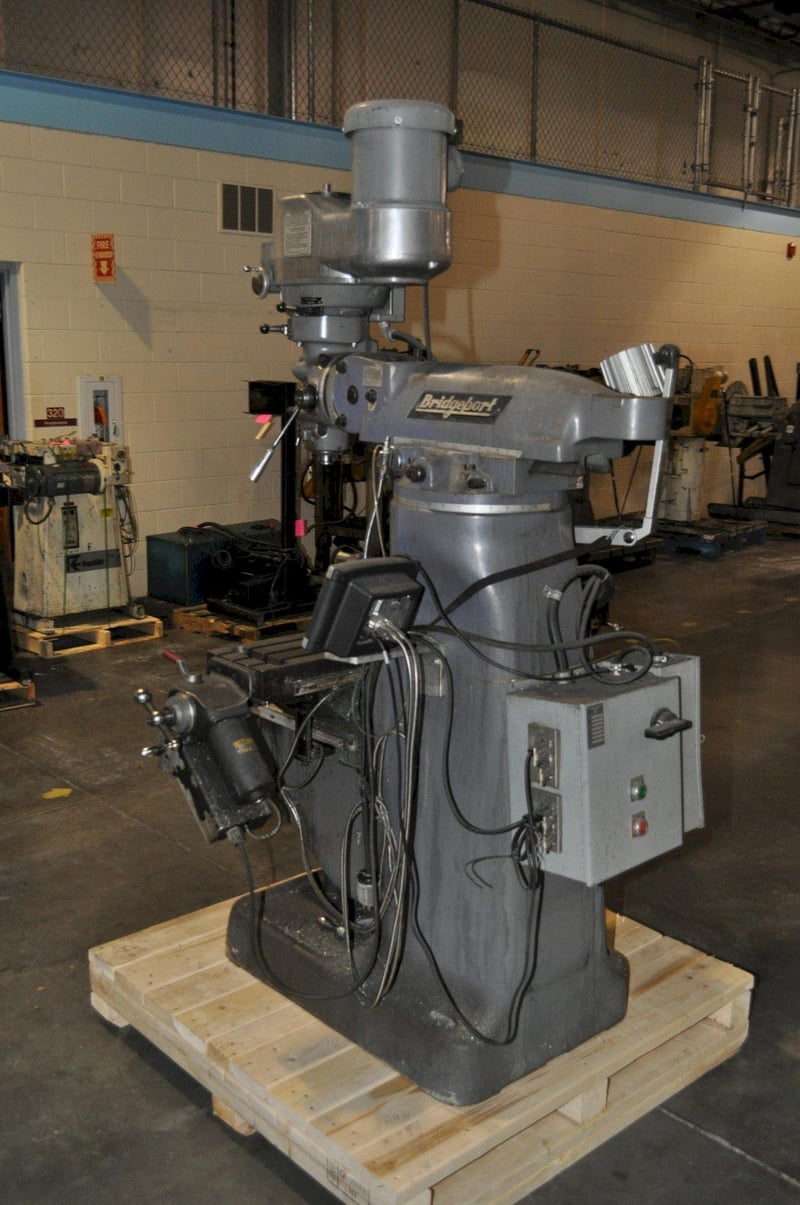 Bridgeport #Series-II, vertical mill, 9" x42" tbl., 2 HP, 70-4200 RPM ...