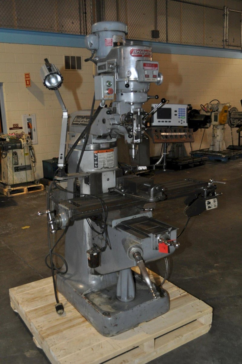 Bridgeport #Series-I, vertical mill, 9" x42"tbl., 2 HP, 70-4200 RPM ...