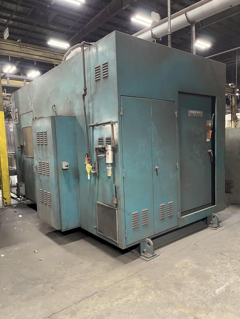 Vulcan #630 Foxall, automatic grinding cell w/enclosure, Foundry Plus ...