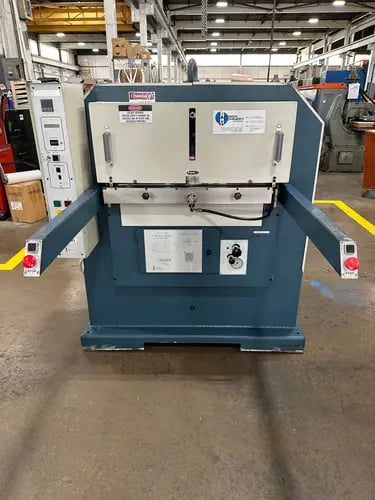 120 Ton, Hudson / Atom #PT-2001, hydraulic plating/die cutting press w ...