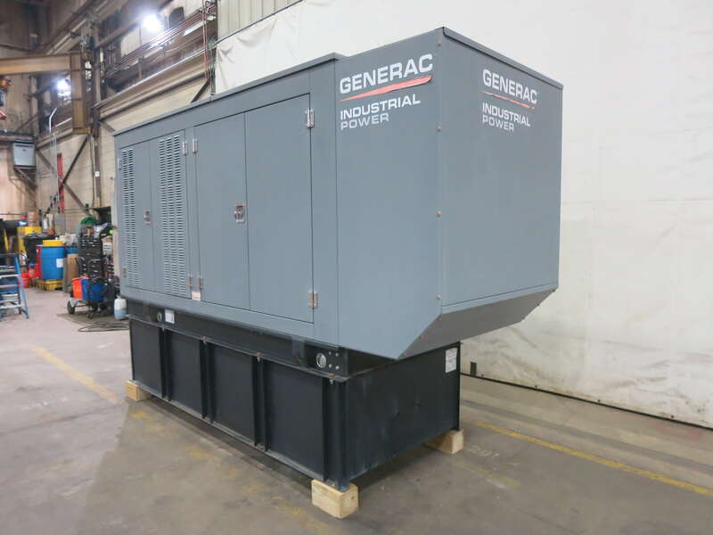 150 KW Generac #SD0150, diesel generator set, 120/208 Volts, 240 HP ...