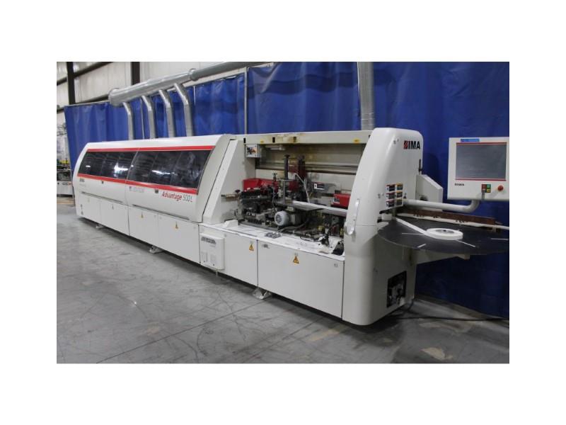 IMA #Advantage-500-L, edgebander with pre-mill & corner rounding, 0.012 ...