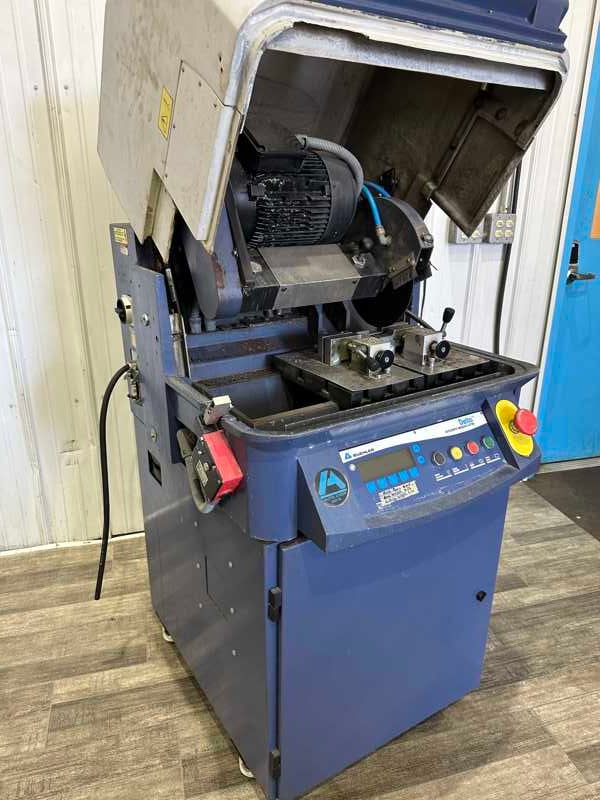 5" Buehler Delta # DMC-00571, automatic abrasive cutter, 10 HP, 2000 ...