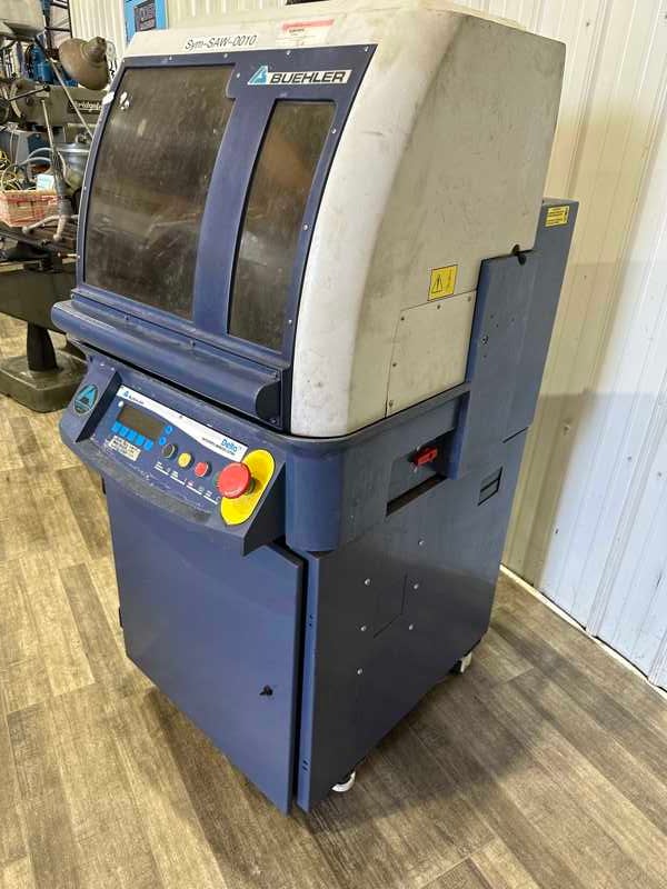 5" Buehler Delta # DMC-00571, automatic abrasive cutter, 10 HP, 2000 ...