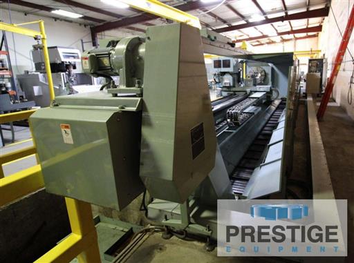 Ikegai #ANC-56, 56" swing x 240"/157", Fanuc 18T CNC, 11" bore, front ...