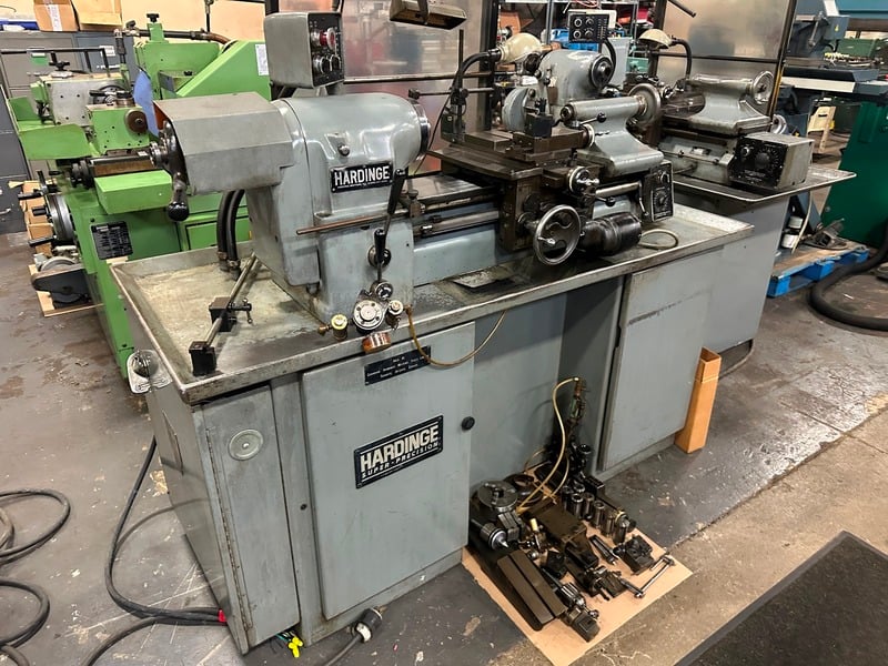 11" x 18" Hardinge #TFB-H, super precision toolroom lathe, 6" swing ...