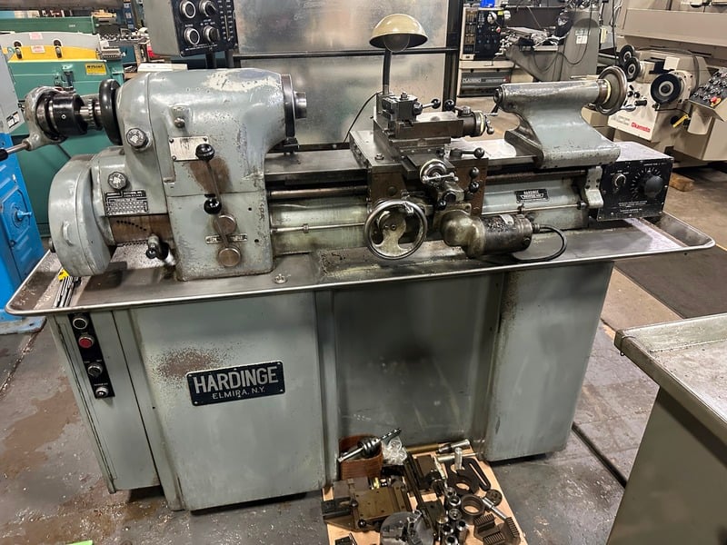 Hardinge #HLV-H, super precision toolroom lathe, 11" swing x 18" cc, 6 ...