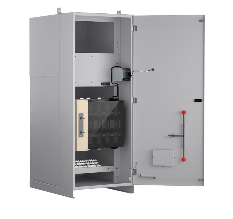 2000 Amp. ABB Zenith TruOne ZTG Series, 4-pole automatic transfer ...