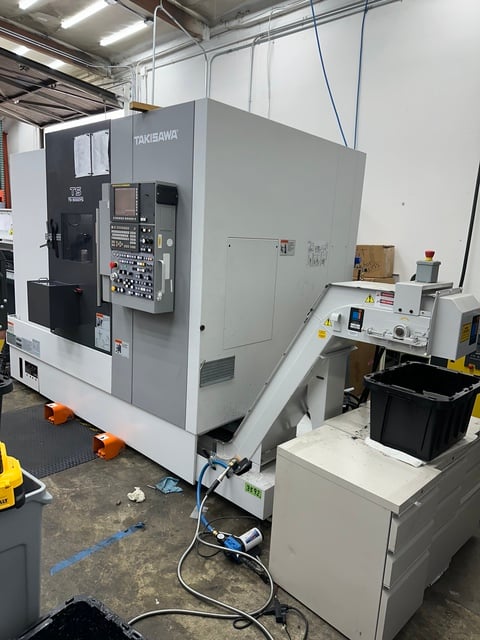 Takisawa #TS-3000 YS, Multi Axis CNC Lathe, Fanuc 21i-B Control, 2022 ...