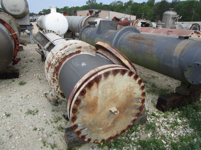 1169 sq.ft., 175FV psi shell, Southern Heat Exchanger, heat exchanger ...