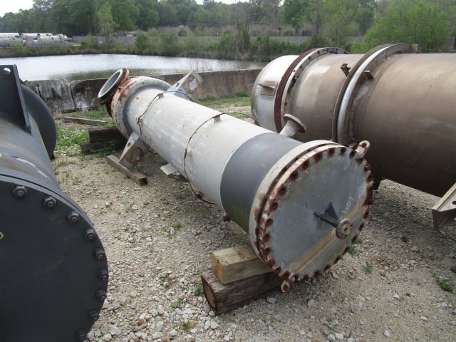 1169 sq.ft., 175FV psi shell, Southern Heat Exchanger, heat exchanger ...