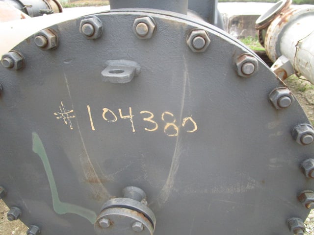 1400 sq.ft., 100 psi shell, Atlas, heat exchanger, 75 psi tube, 250°F ... 1400 sq.ft., 100 psi shell, Atlas, heat exchanger, 75 psi tube, 250°F ...
