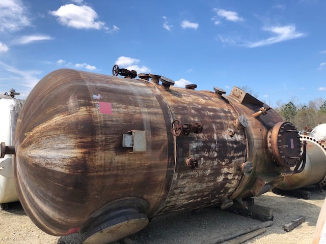 3350 sq.ft., 125 psi shell, 190 psi tube, Combustion Engineering, heat ...