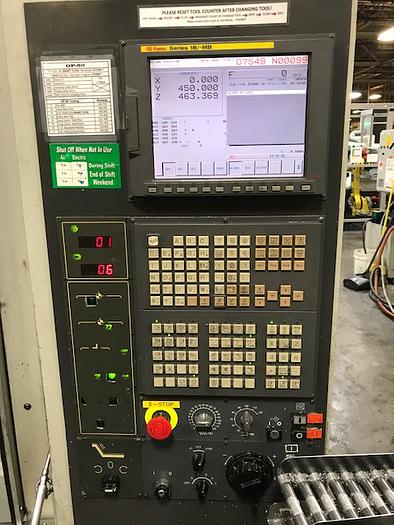 Hardinge Bridgeport #XR-760, CNC vertical machining center, Fanuc 18iM ...