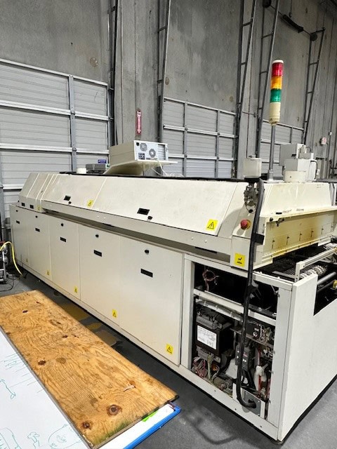 Reflow Oven, BTU VIP-98A, 300°C, 7 top & 7 bottom heating zones, 22 ...