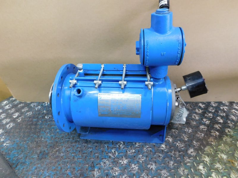 chempump teikoku canned pump #gvd-7.5k-h, Hastelloy C, 460 V., 131 GPM ...