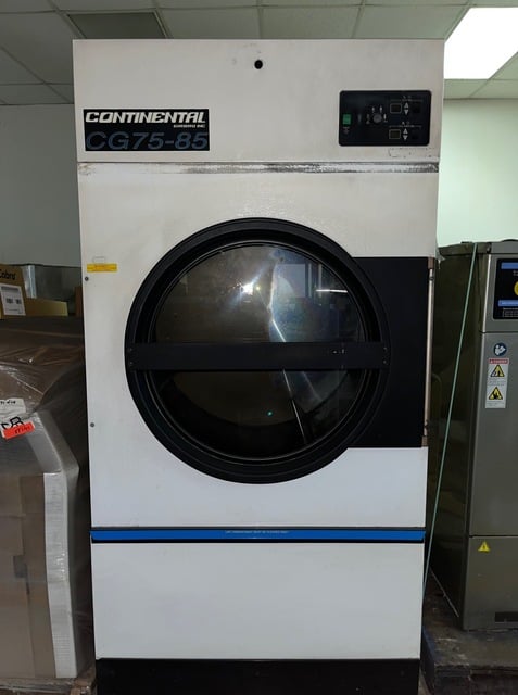 Continental #KT075NOTB1H2W01, Commercial Dryer, 75 lb. Capacity, 120 V ...