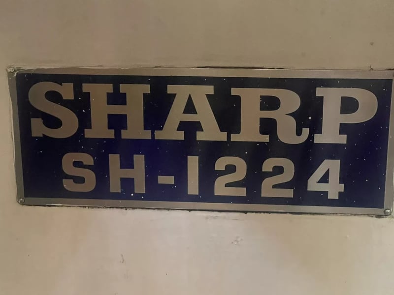 12" x 24" Sharp #SH-1224, automatic surface grinder for Sale | Surplus ...