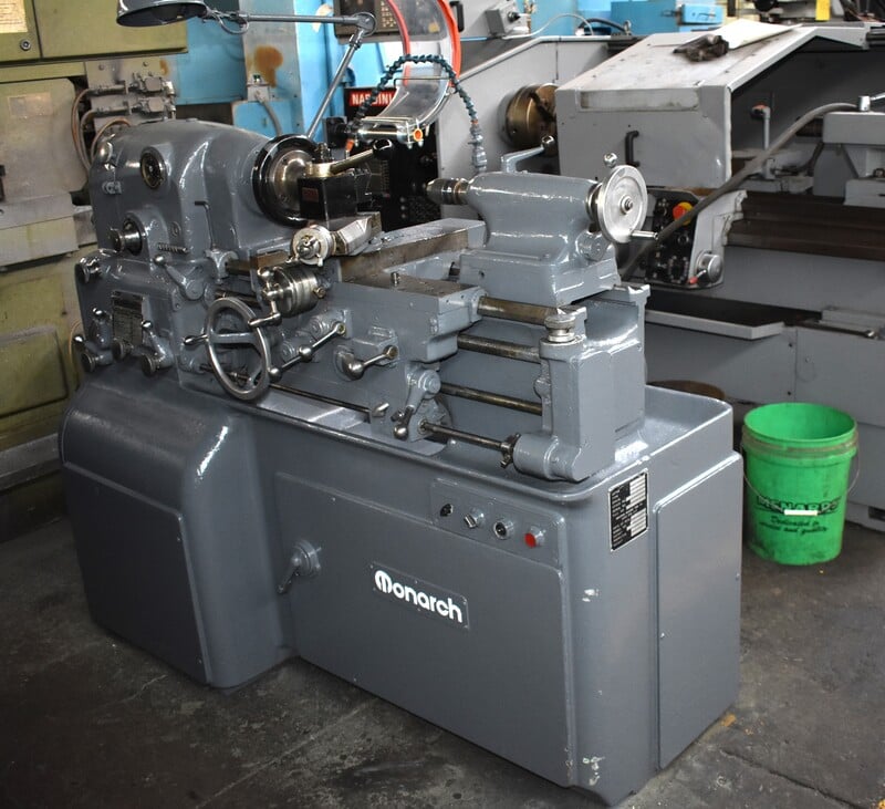 12.5" x 20" Monarch #10EE, precision toolroom lathe, electric leadscrew ...