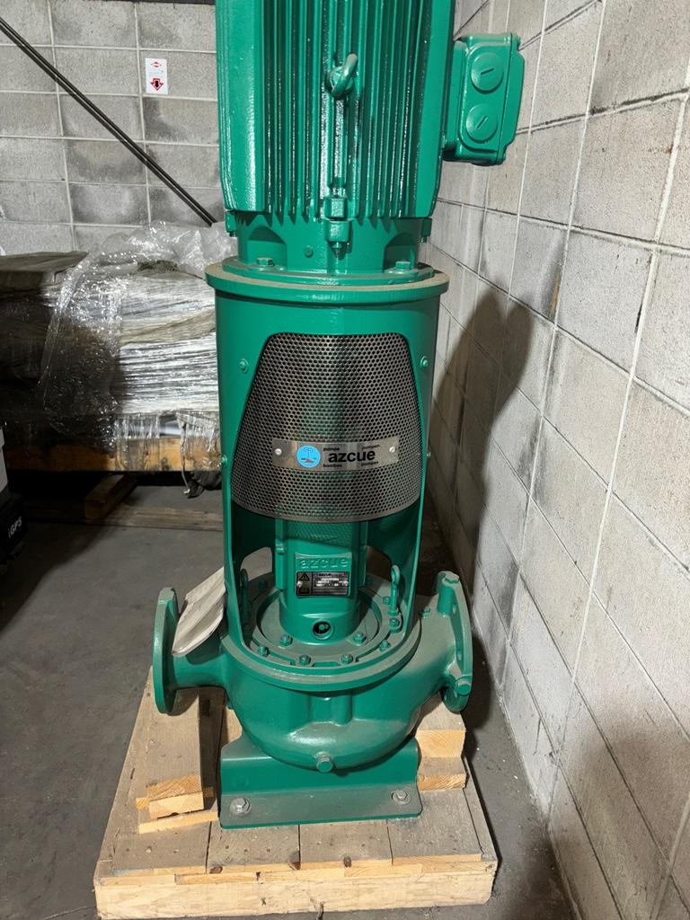 836 GPM @ 97' TDH, Azcue CM Series verticle centrifugal pump #125/26A ...