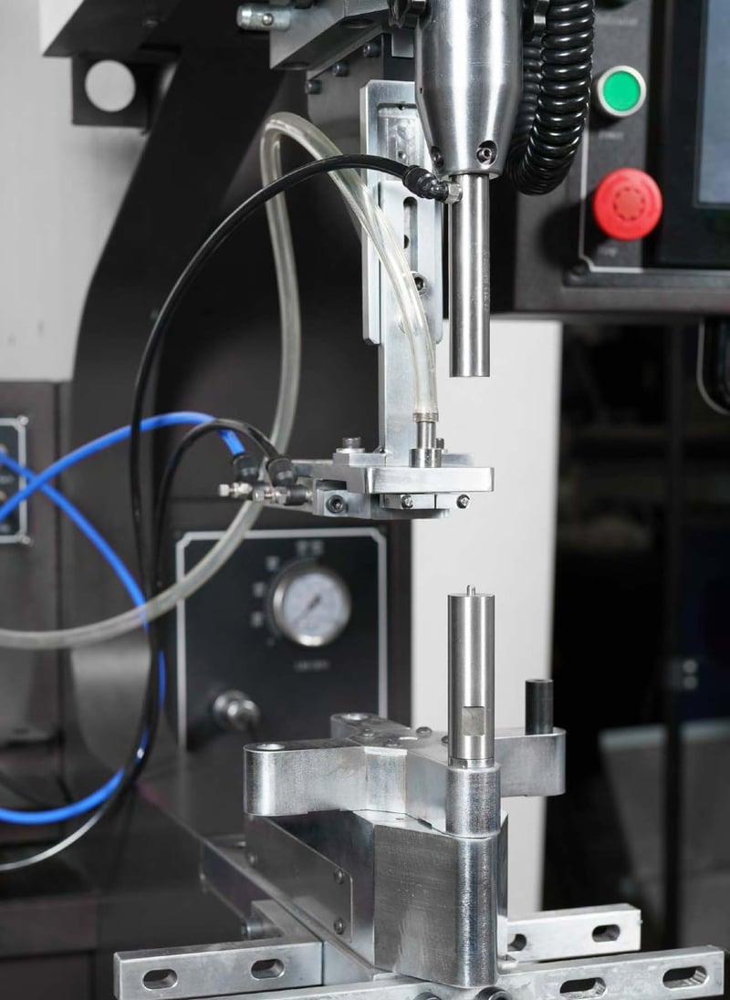 10 Ton, Sanson #2510A, hardware insertion press w/Autofeed, 25" throat ...