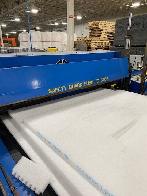 100 Ton, Sysco #ABC-100, die cutting press, rebuilt controller, 1600mm ...