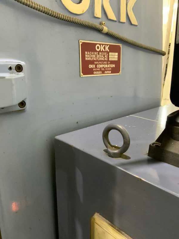 OKK #MH-2P, horizontal mill, 11-3/8" x51-5/8" table, 7.5 HP, 3-Axis ...