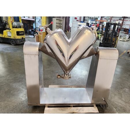 Stainless Steel V-cone lab blender laboratory mixer, .7 cu.ft. for Sale ...