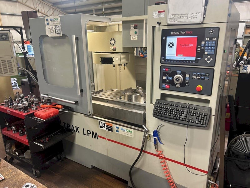 Southwestern Industries #Trak-LPM, 16 automatic tool changer, 31" X, 18 ...