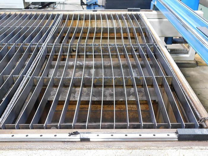 AKS #Accu-Kut down draft plasma table, 8' x 24' cut capacity ...