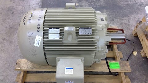 150 HP 1800 RPM General Electric 5KS445XAA2054C, Frame 445T, TEFC, 4P ...