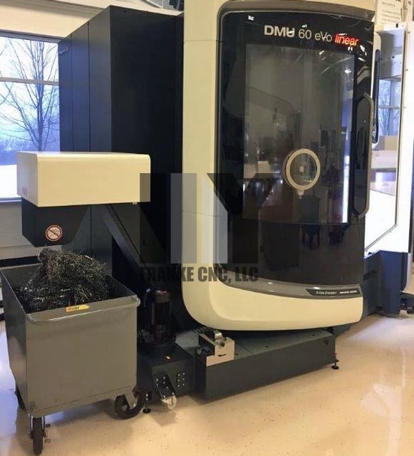 DMG, Mori Deckel Maho #DMU-60-eVo linear, vertical machining center, 60 automatic tool changer ...