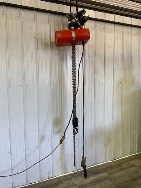 2 Ton, CM #Valuestar, Electric Chain Hoist, 15' Lift Height, 8 FPM ...