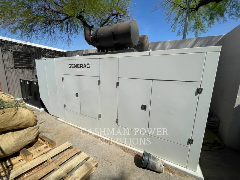 600 KW Generac #600KW, Stationary Generator Set, Diesel, 1800 RPM, 480 ...