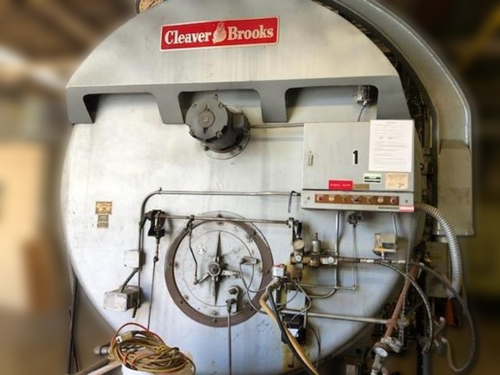 400 HP Cleaver-Brooks #CB200-400, High Pressure Steam Boiler, Natural ...