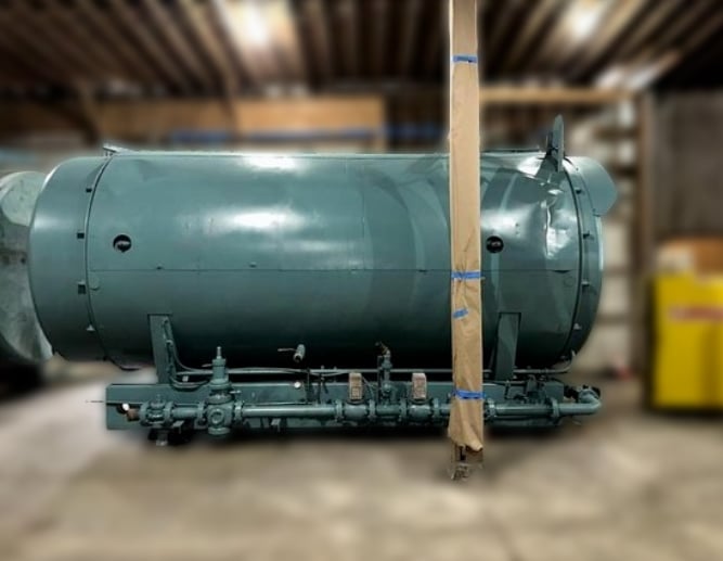 Cleaver Brooks #CB200-500, Steam Boiler, Natural Gas/Oil, 150 psi, 460 ...