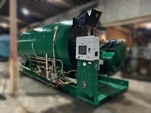 500 HP Johnston Boiler #PFTA-500-4G-150, Steam Boiler, Natural Gas, 150 ...