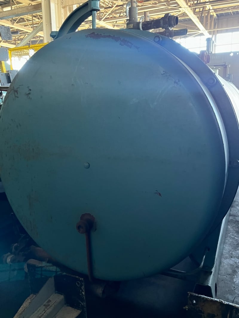 200 HP Cleaver-Brooks #CB200-200, Steam Boiler, Natural Gas/Oil, 150 ...