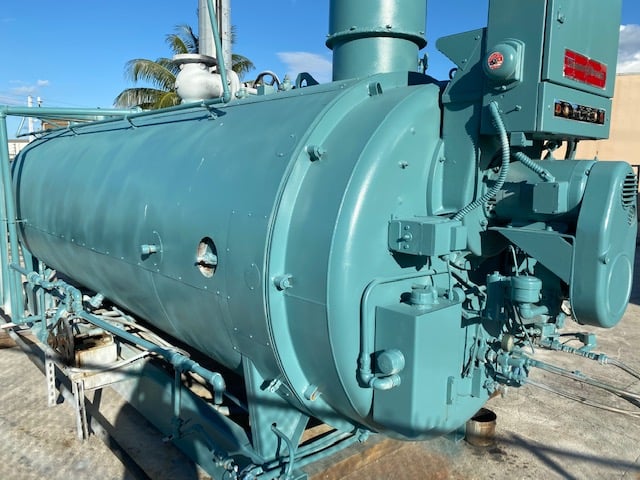 200 HP Cleaver-Brooks, Steam Boiler, 150 psi, 1989 for Sale | Surplus ...