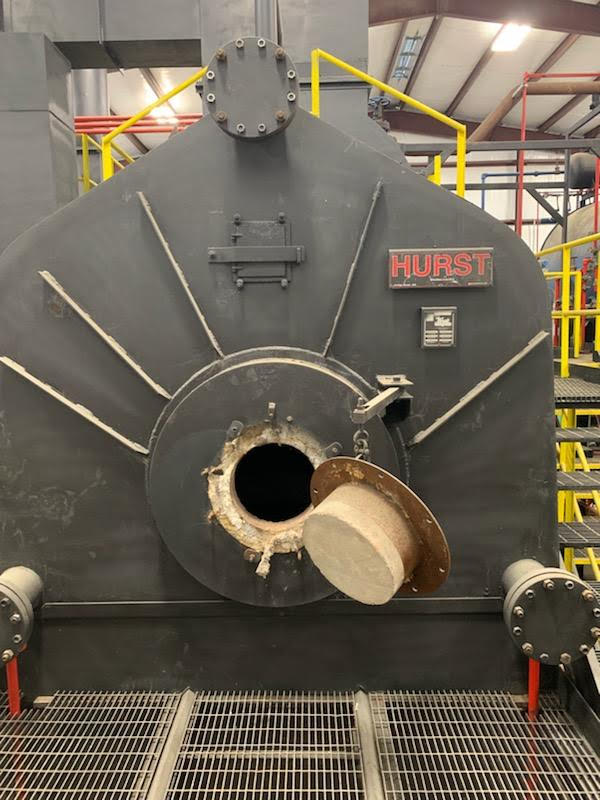 600 HP Hurst, Wood Boiler, 150 psi, 2005 For Sale | Surplus Record
