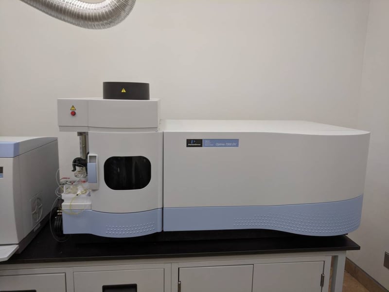 Perkin Elmer #7300DV, ICP Optical Emission Spectrometer, w/PC, Chiller ...