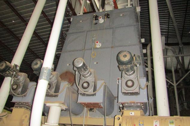 Bliss Industries, Pellet Mill, Pellet Bin w/Level Screws, Feeders, (7 ...