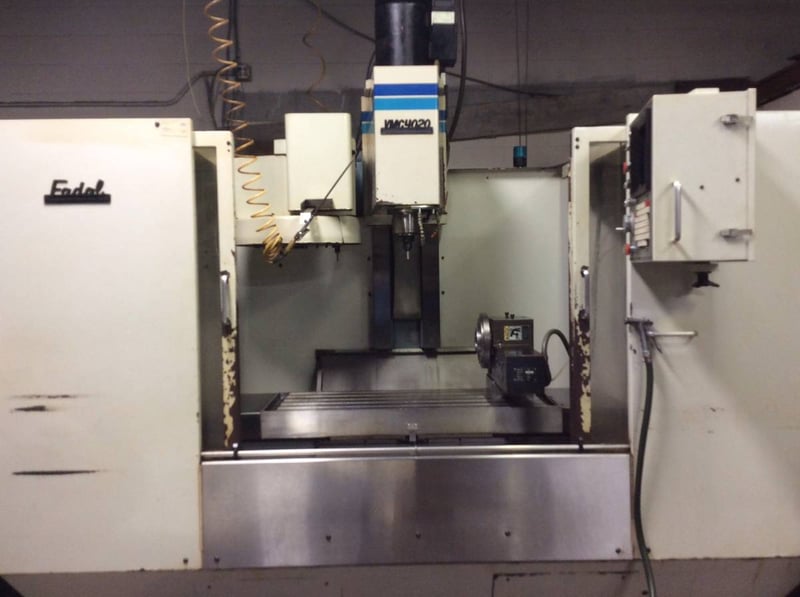 Fadal #VMC4020HT, CNC vertical machining center, 32 MPH, 40" X, 20" Y ...