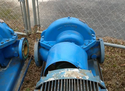 1200 GPM @192' TDH Aurora #411-BF, Horizontal Centrifugal Pump, 1770 ...