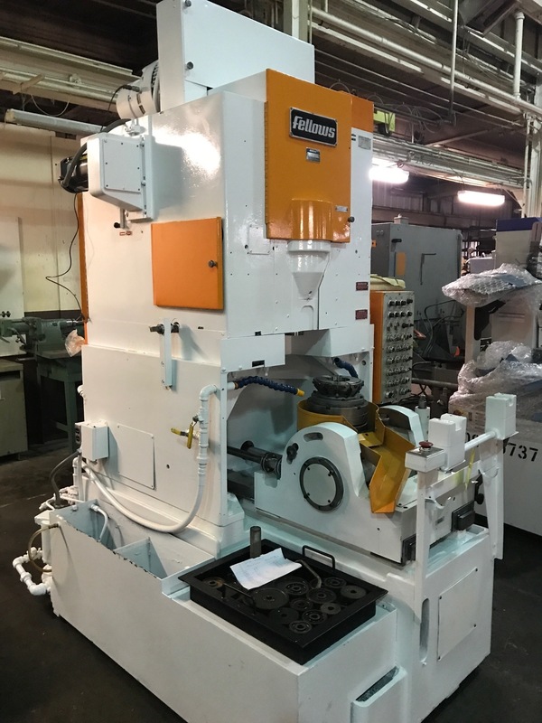 Fellows #10-2, tilting table gear shaper, 3 cut cycle, coolant system ...