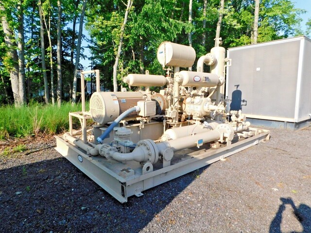 Ariel #JGR-2, 250 HP fuel gas booster compressor conditioning skid ...