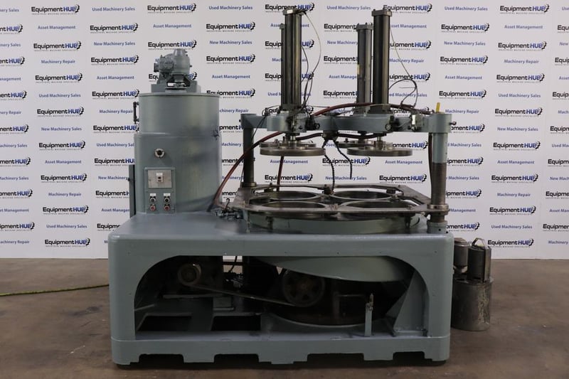 48" Lapmaster #45014, precision lapping machine, 4 conditioning rings ...